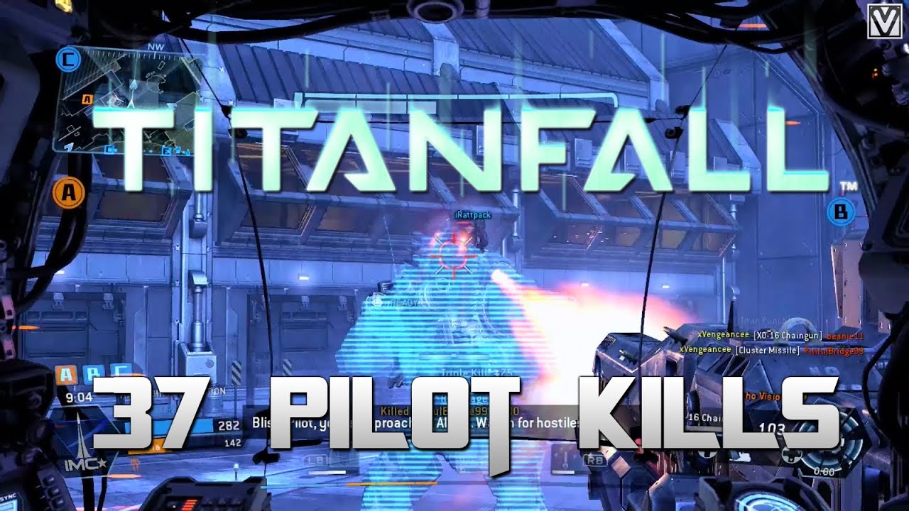 37 PILOT KILLS! Flawless Again! TITANFALL Gameplay (Titan Fall Game ...