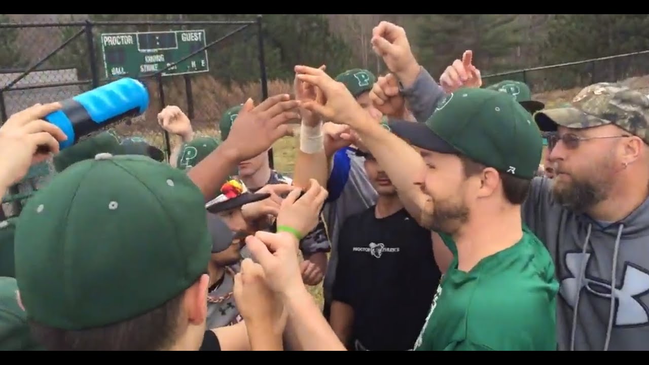 Proctor Academy Baseball 2016: Week One - YouTube