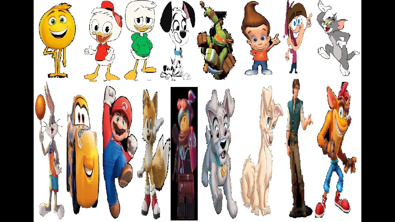 All Heroic Alien10 favorite characters sings I'm blue (DA BA DEE) part ...