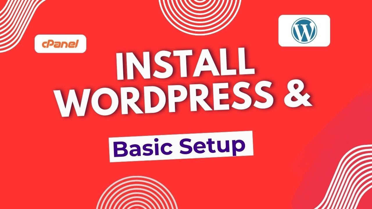 How to Install WordPress from cPanel & Basic Setup Guide 2026 - YouTube
