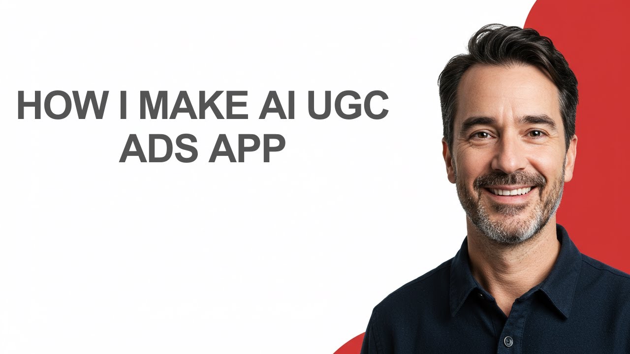 How I Make Ai Ugc Ads App - KevinHowTo - YouTube