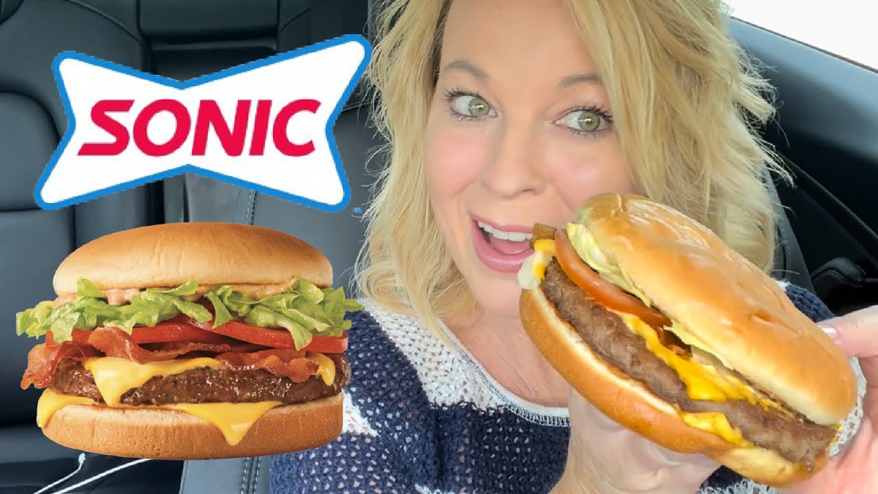 Sonic New Griller Cheeseburger Review - YouTube