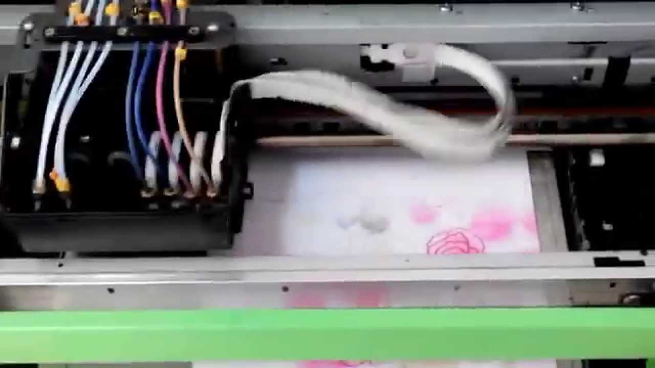 White PVC Board Printing with A3 Size Eco Solvent Flatbed Digital ...