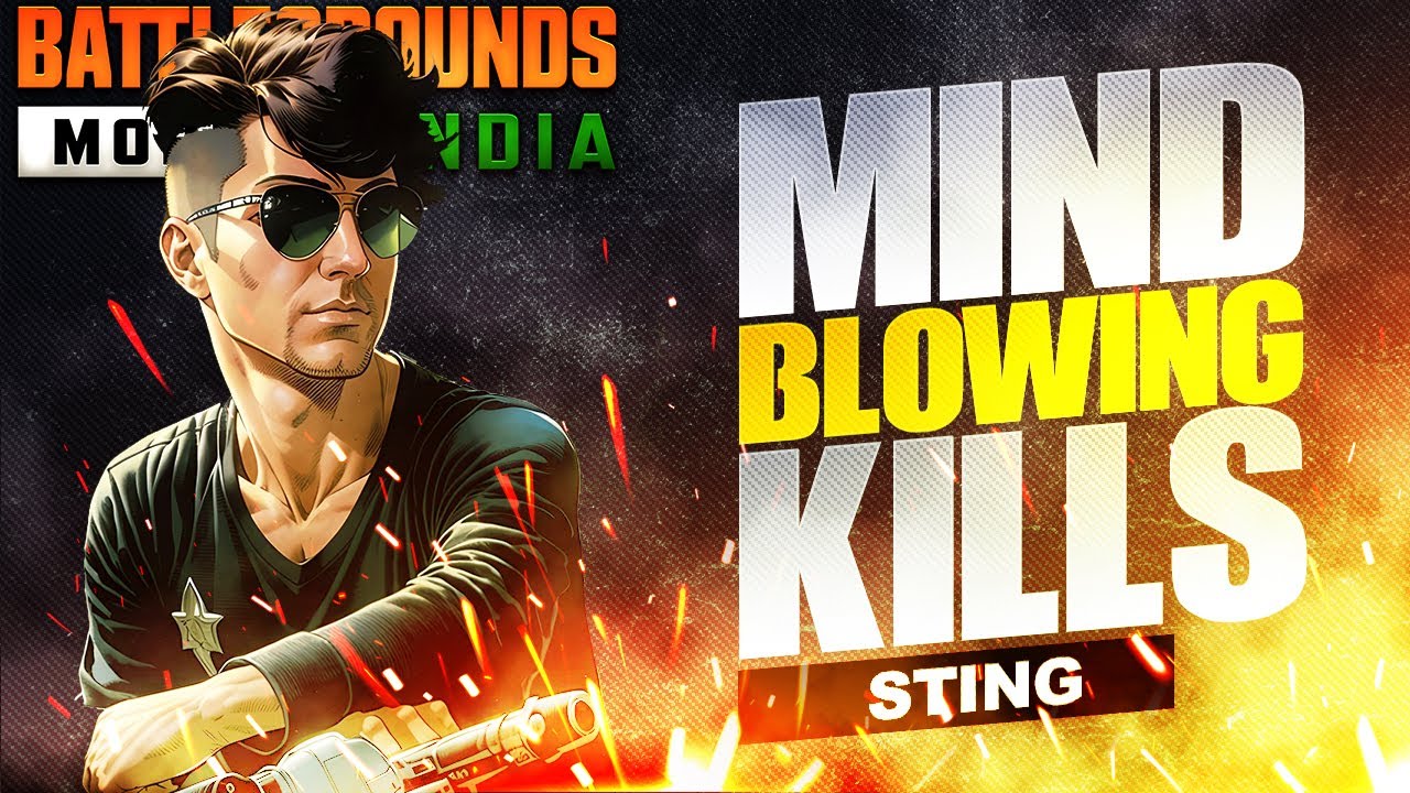 BGMI MOST KILLS /MIND BLOWING KILLS WITH STING | BGMI Live - YouTube