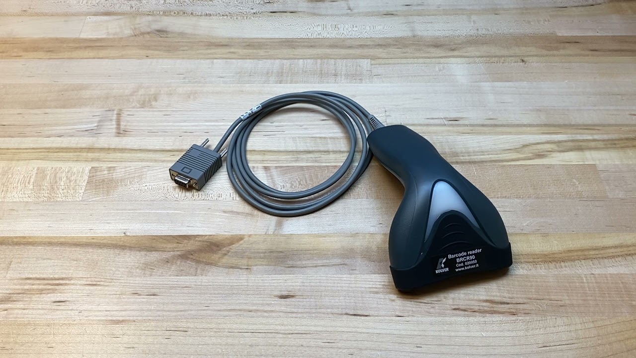 BRCR90 Barcode Scanner Technical Specifications - YouTube
