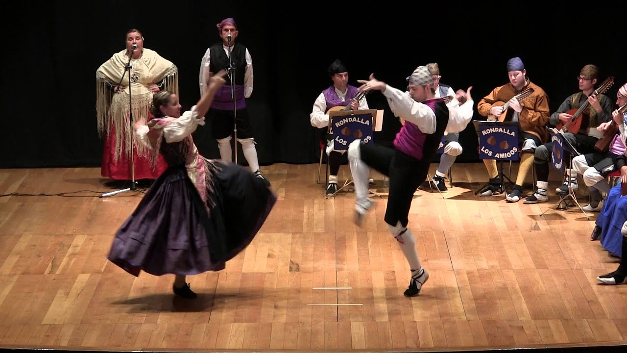 Baile Jota Aragonesa Aficionados Zaragoza y Tauste - YouTube