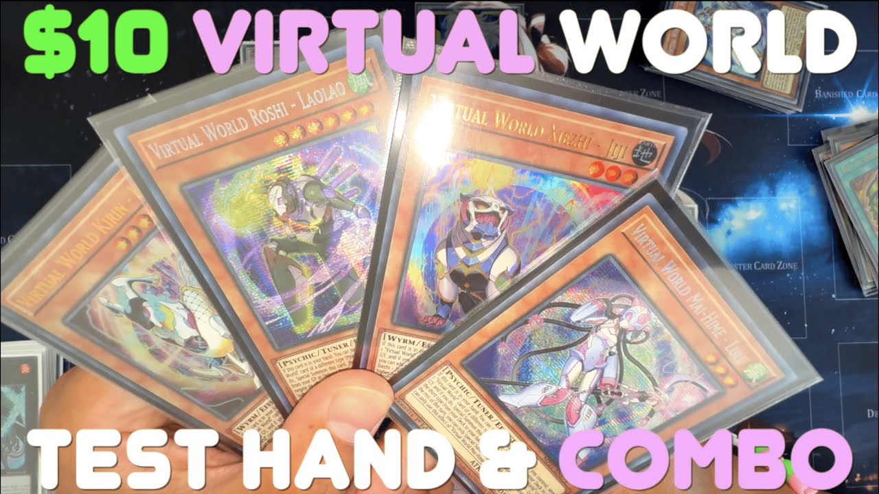 $10 Virtual World Deck Profile July 2025 | Test Hand & Combos | Yugioh ...