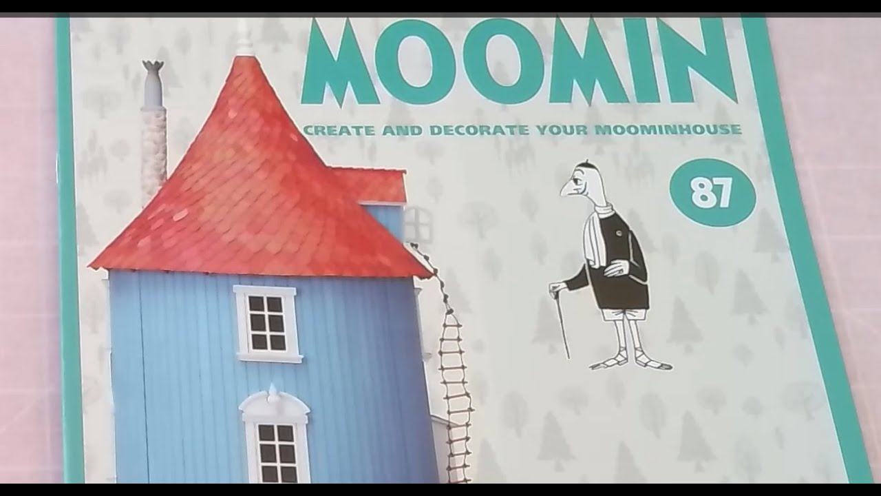 DeAgostini Moomin House Issue 87- Complete TWO Windows & stacks of ...