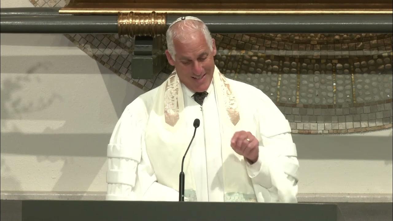 Erev Rosh Hashanah Sermon: Rabbi Bennett on Time to Do Something of Value (Sept 15, 2023) - YouTube