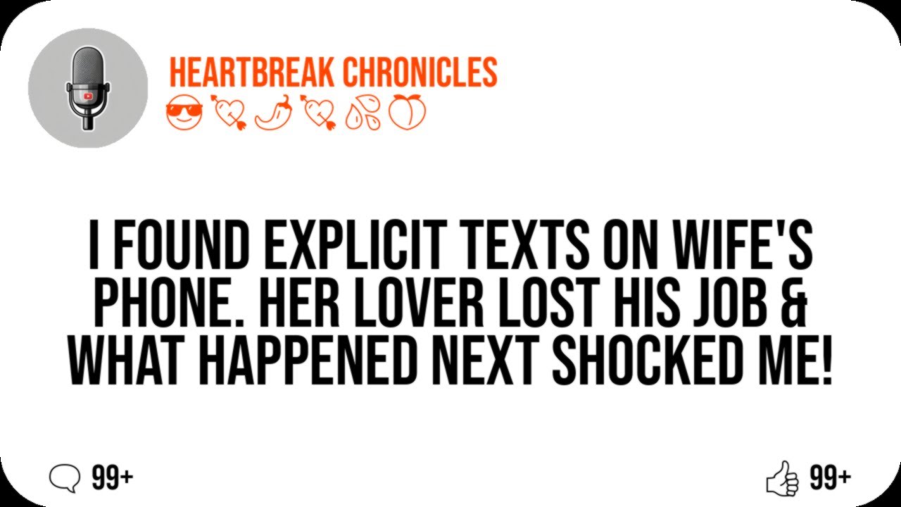 I Found Explicit Texts On Wife's Phone. Her Lover Lost His Job & What ...