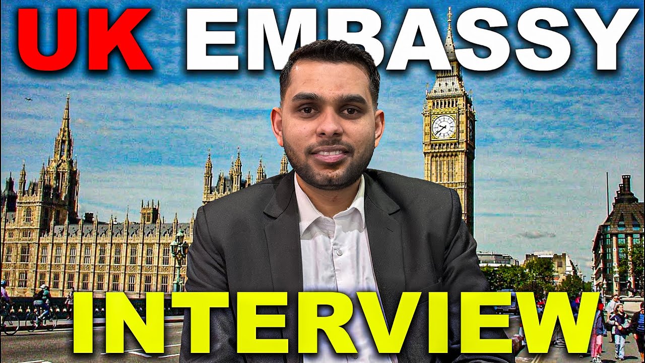 18 UK Embassy Interview Questions Revealed - YouTube