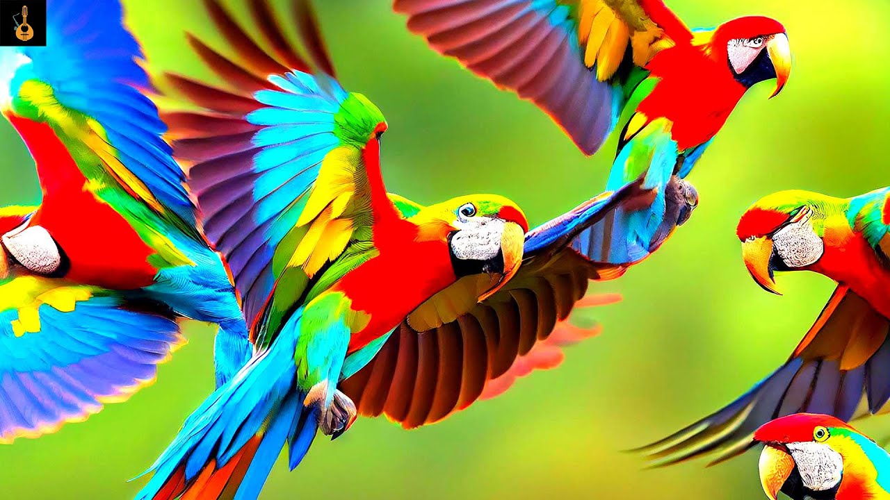 Mystical Forest Birds | Calming Nature Sounds #birds - YouTube