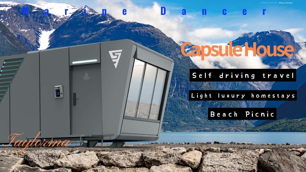 Marine Dancer EC01 Solar Space Capsule House Luxury Modern Prefab Homes ...