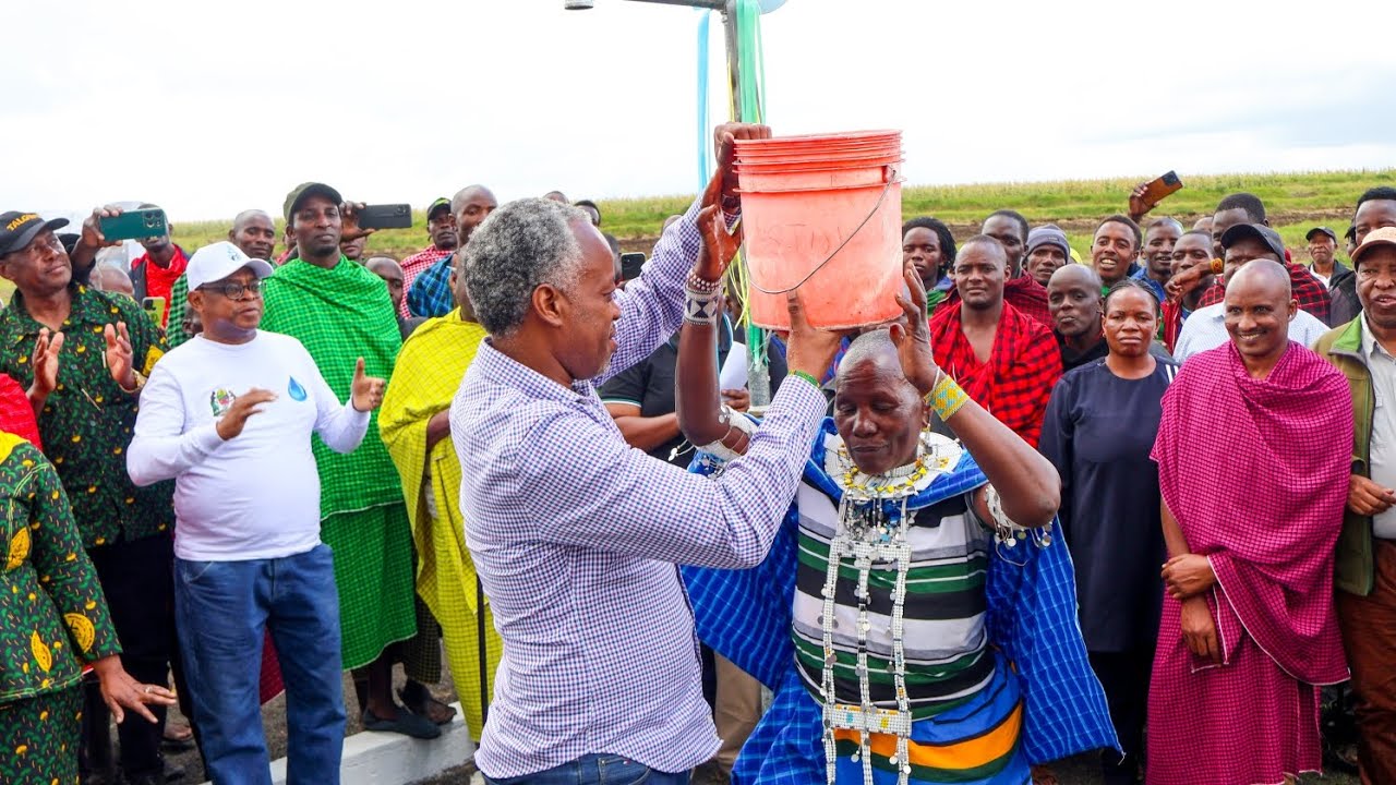 UZINDUZI WA MAJI KITONGOJI CHA IMORIJO KIJIJI CHA EMAIRETE WAZINDULIWA ...