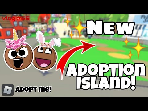 VLOG #65 ADOPT ME NEW SCHOOL AND ADOPTION ISLAND!! | ADOPT ME | ROBLOX ...