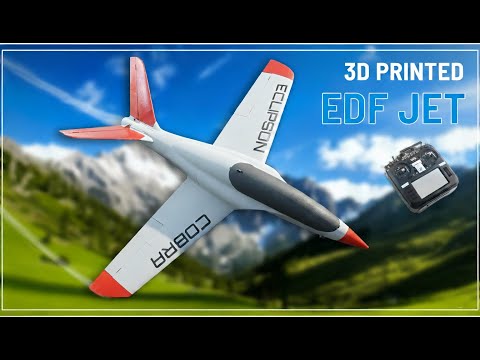 EDF RC Jet Cobra. 3D Uçak ve Opsiyonel İniş Takımı