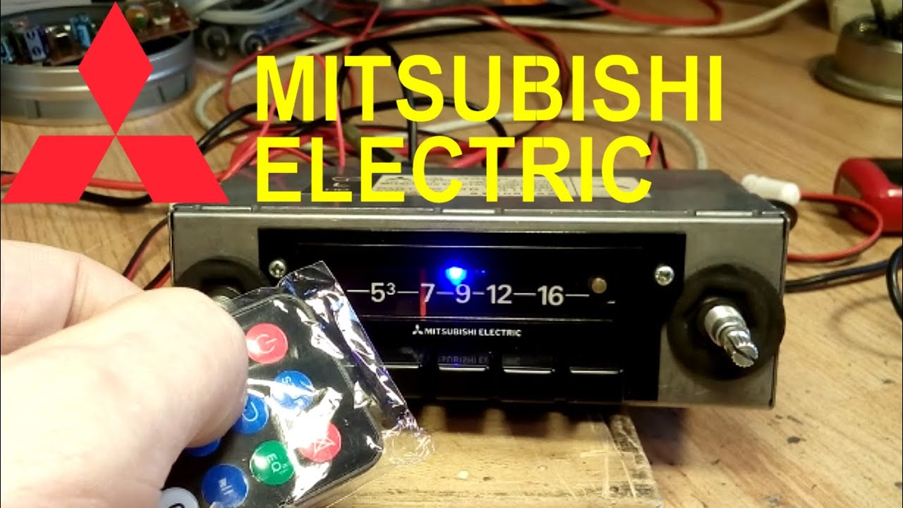 MITSUBISHI AR-3700 conversion to SupernovA - YouTube