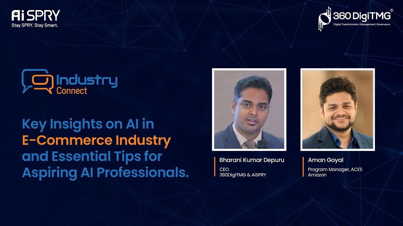 Aman Goyal | Program Manager - ACES | Amazon | 360DigiTMG - YouTube