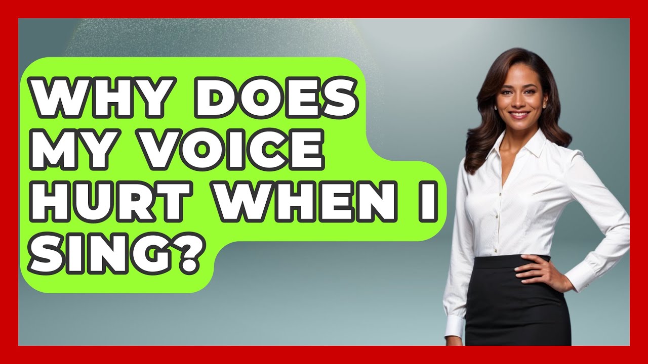 Why Does My Voice Hurt When I Sing? - Ear Nose Throat Expert - YouTube