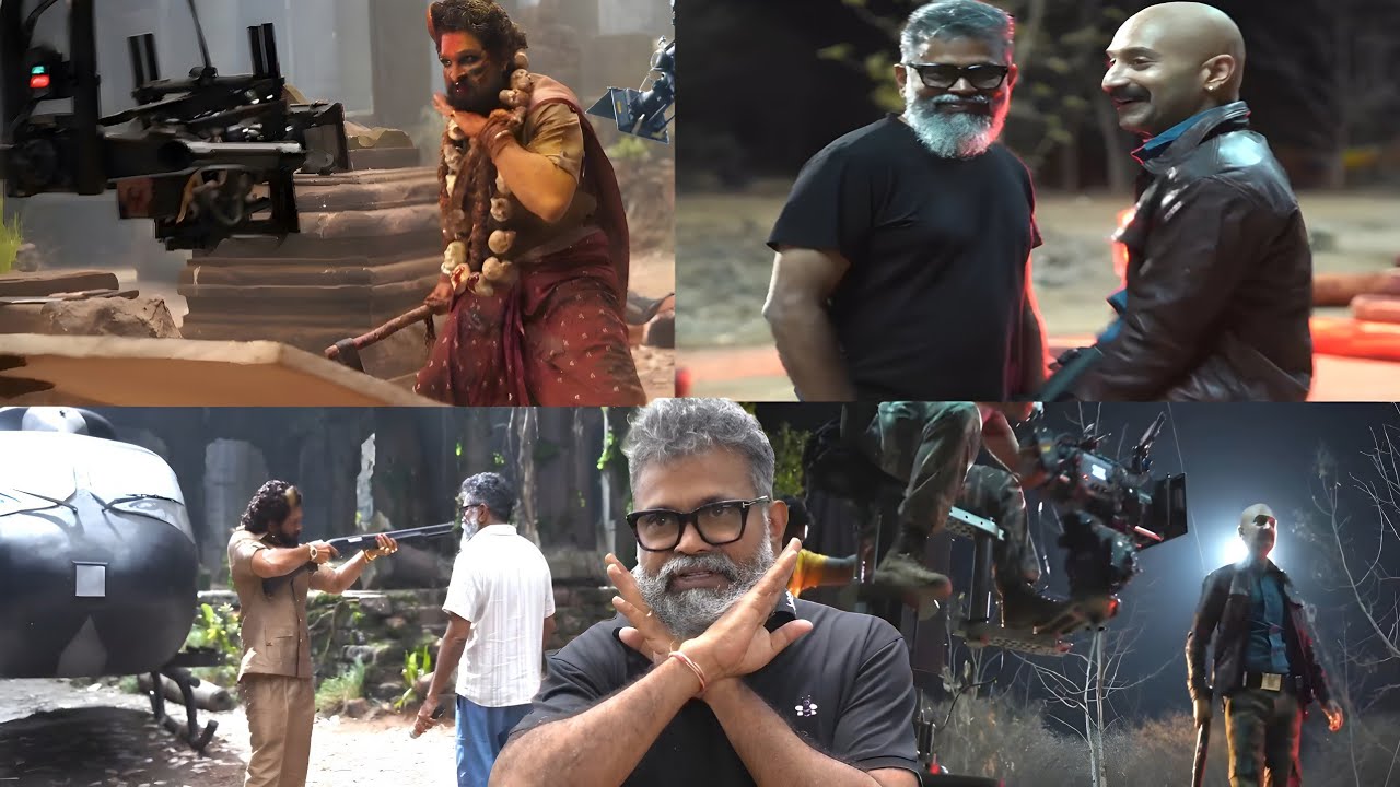Making of Pushpa 2 The Rule Movie | Behind the Scenes of the Epic Movie ...