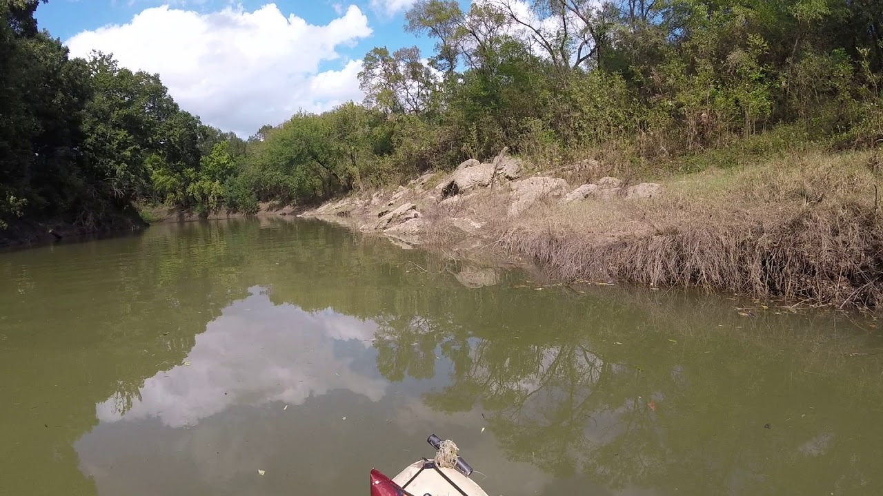 Granger lake Tx, kayak fishing - YouTube