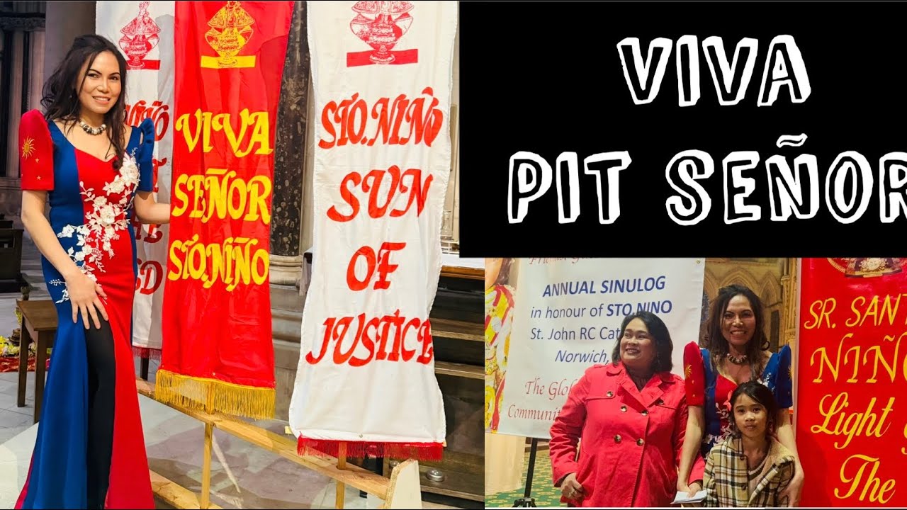 Viva Pit Señor! Sinulog Festival in Norwhich UK - YouTube