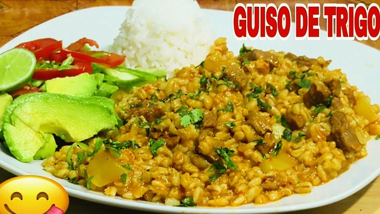 Cómo hacer Guiso de Trigo con Carne🥩 muy Rico y Nutritivo! Receta fácil ...