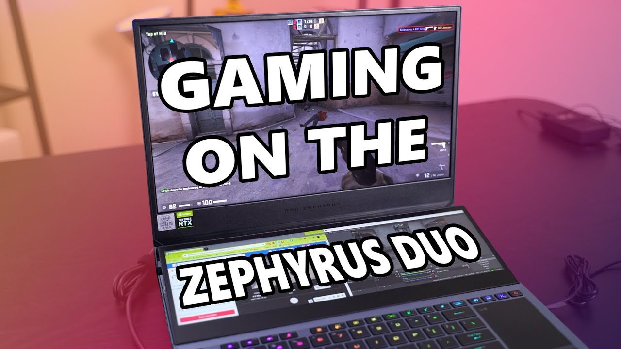 How's it like to game on the ROG Zephyrus Duo? - YouTube