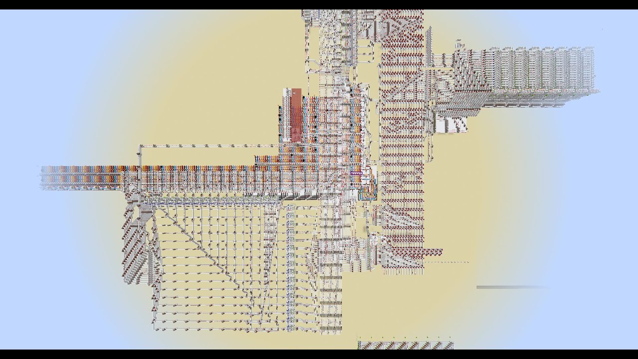 My Minecraft LC3 16-Bit Computer Tour (w/ world download) - YouTube