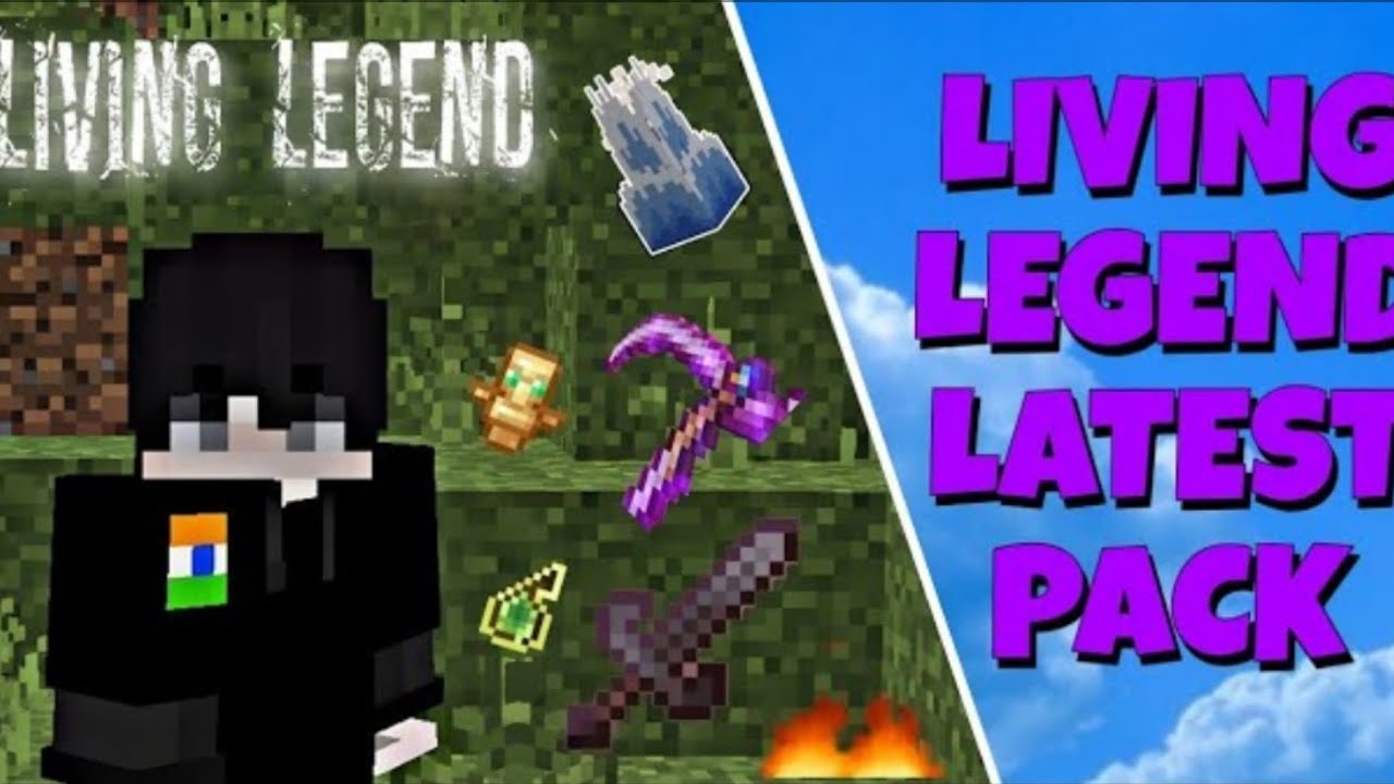Living legend texture pack for mcpe - YouTube