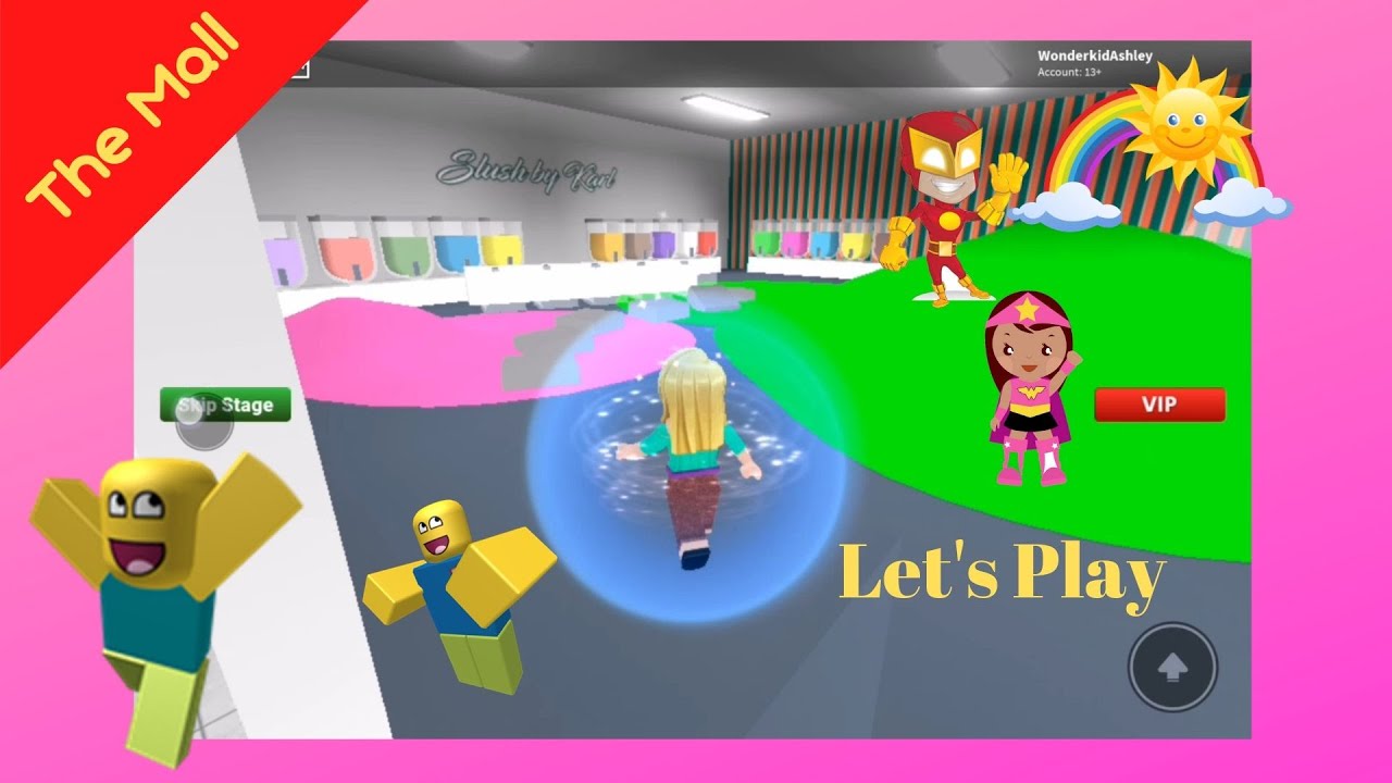 Roblox The Mall (Obby) | Full Walk Through from Stage 1 to 12 | Roblox ...