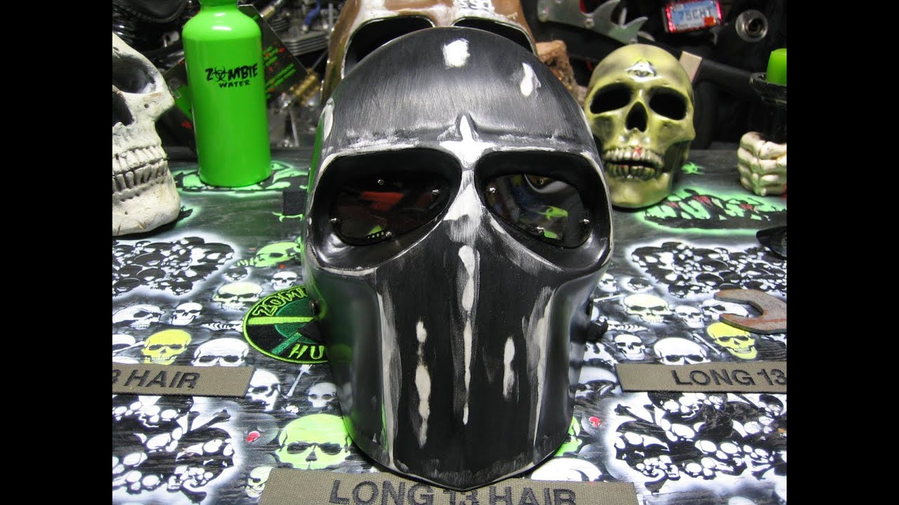 Zombie Killing Mask Customizing Part--2 - YouTube