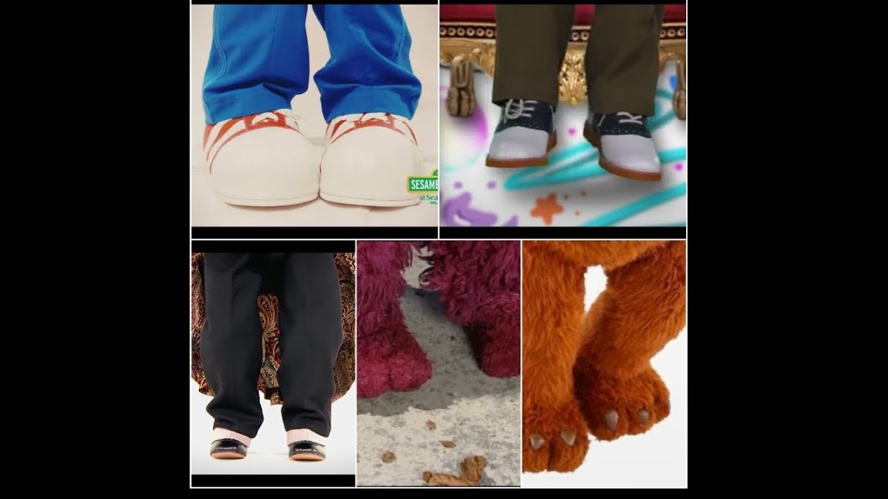 Ernie Bert Count Von Count Telly Monster and Baby Bear If you're happy ...