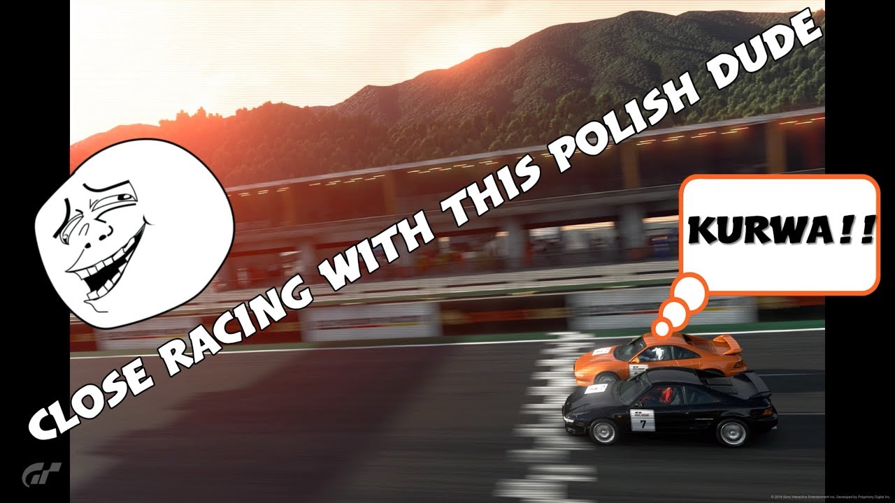 GT Sport .Racing hand in hand wit this polish dude. - YouTube