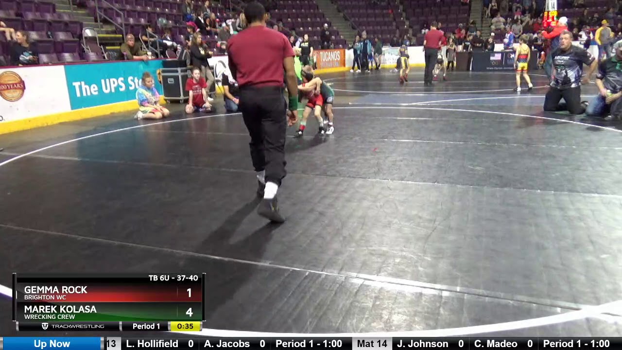TB 6U 37-40 Gemma Rock Brighton WC Vs Marek Kolasa Wrecking Crew - YouTube