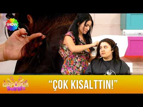 Fethiye saçının kısa kesilmesini istemiyor! | Kuaförüm Sensin