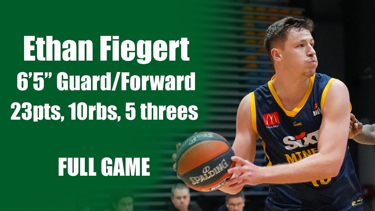 Ethan Fiegert - Full Game BIGV VYCM - 1st July 2023 - YouTube
