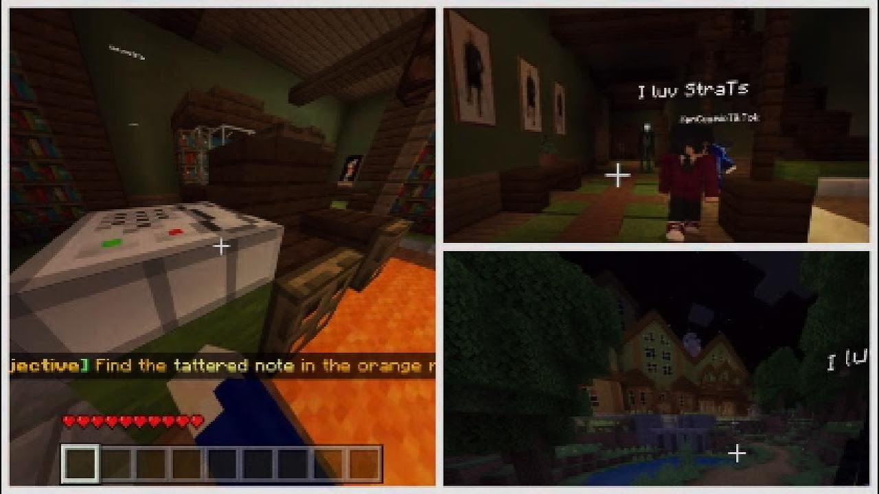 Minecraft : Grandma Horror House - YouTube