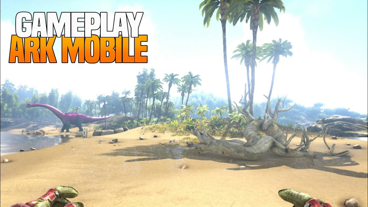 NUEVO gameplay de ARK: Móvil || Ark: Survival Envolved Mobile - YouTube