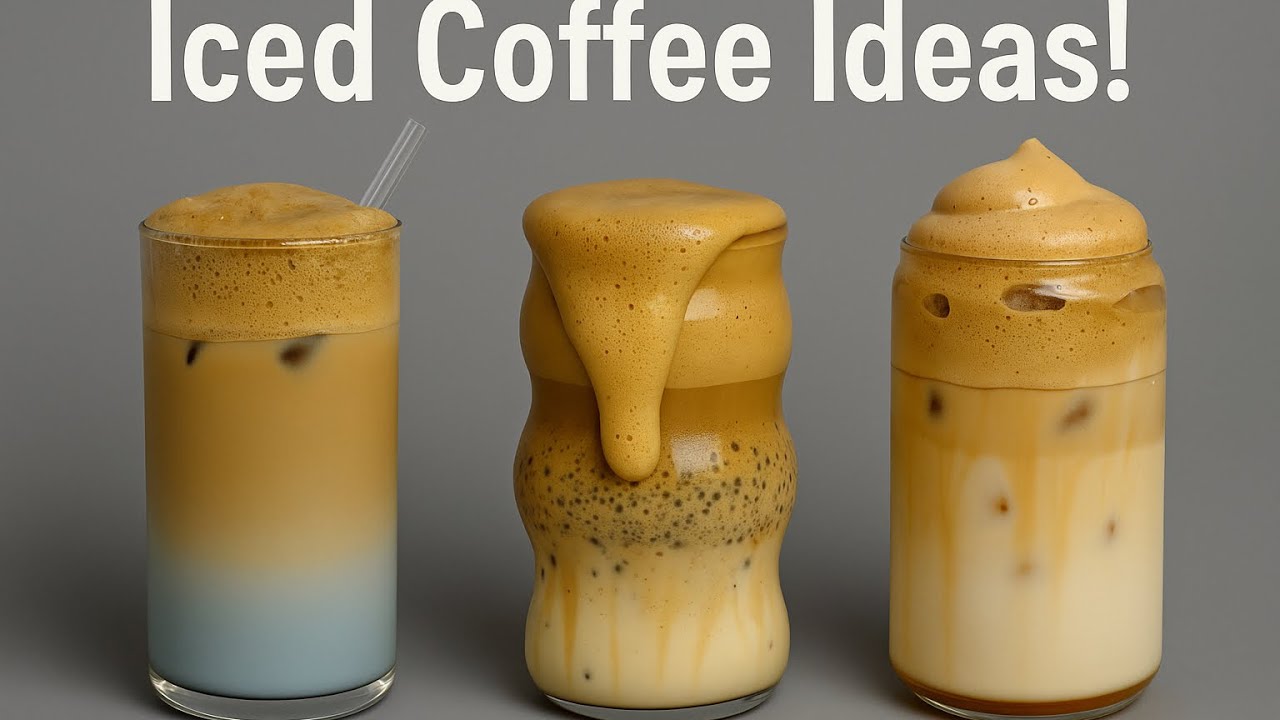 3 Iced Coffee Ideas with a Twist - YouTube