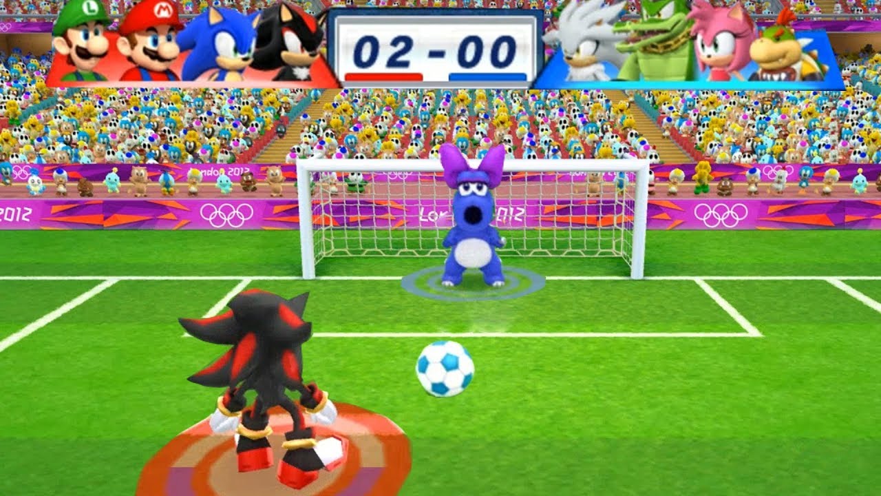 Mario & Sonic At The London 2012 Olympic Games Football #104 With ...