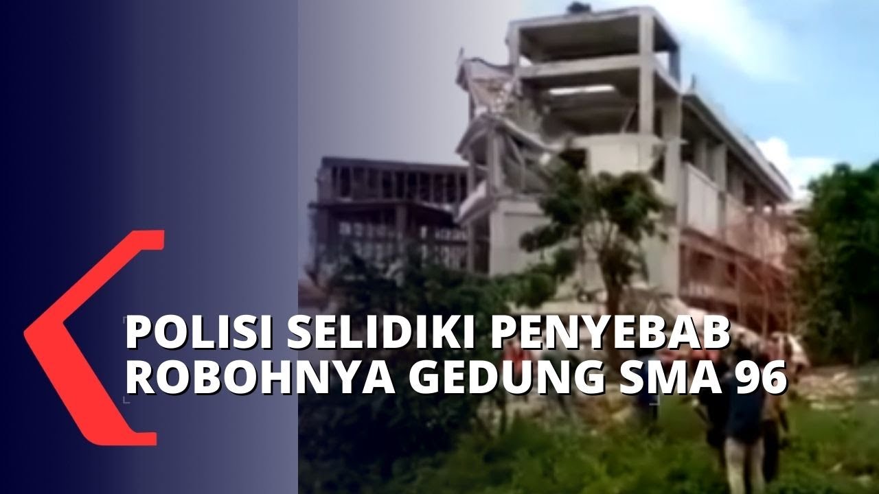 Gedung SMA 96 Cengkareng Tiba-tiba Roboh, 4 Pekerja Sempat Tertimbun ...