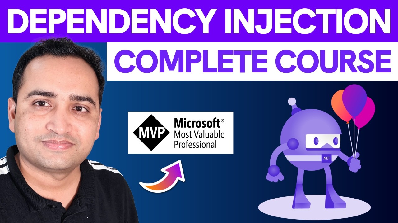 Dependency Injection C# in ASP.NET Core - Complete Course using .NET 10 ...