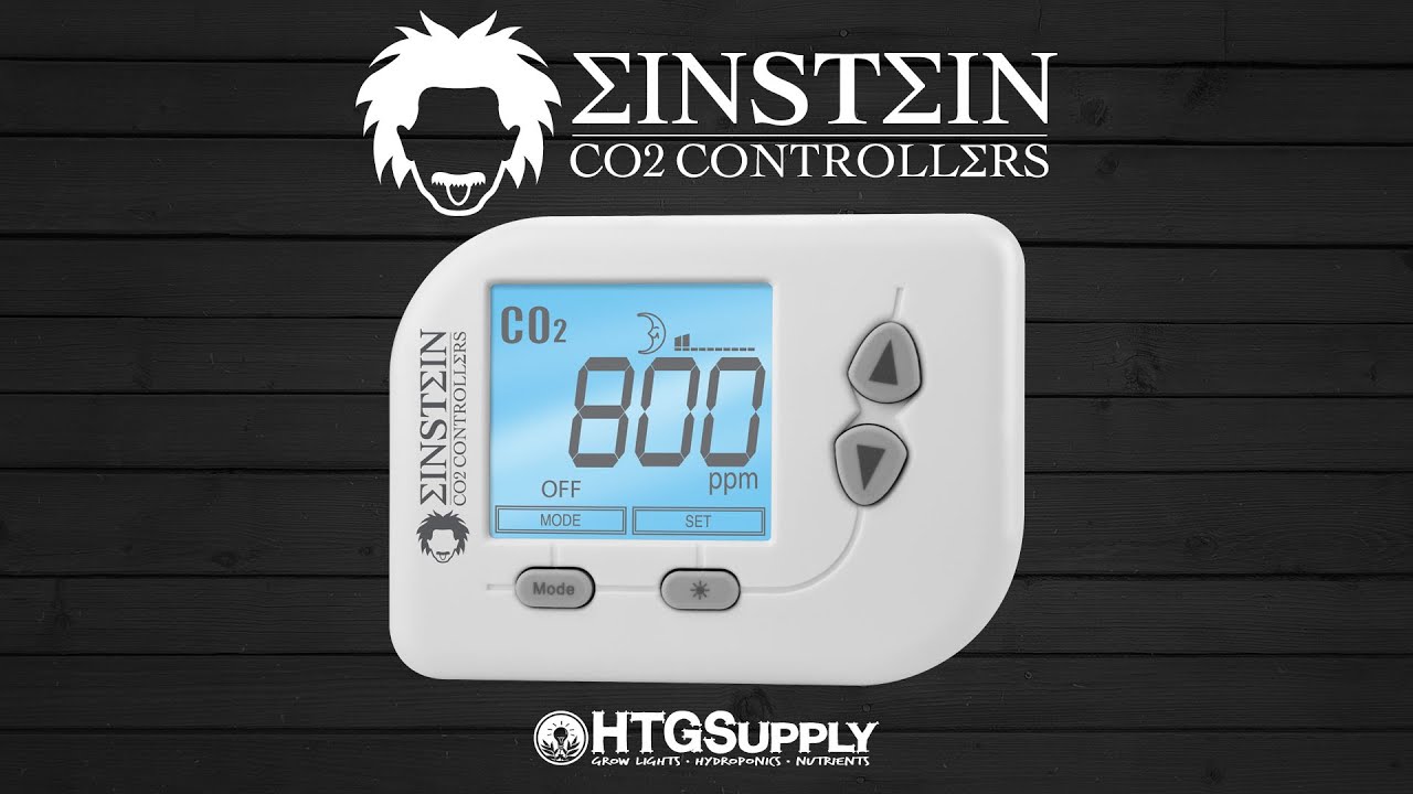 HTGSUPPLY Einstein Digital CO2 Controller for indoor growing carbon ...