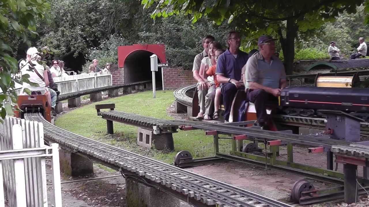 Thorpe Hall Peterborough - Miniature ride on Model Steam Train Railway ...