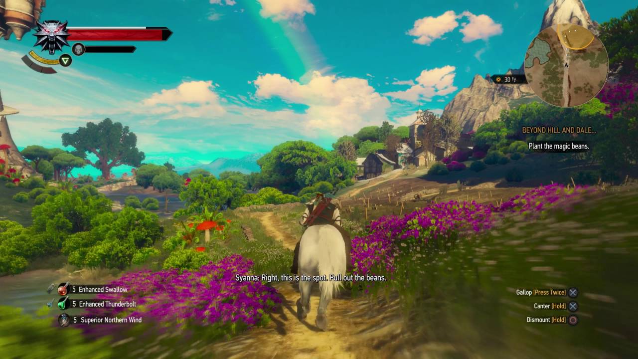 The Witcher 3 Blood and Wine - Beyond Hill and Dale: Plant Magic Beans ...