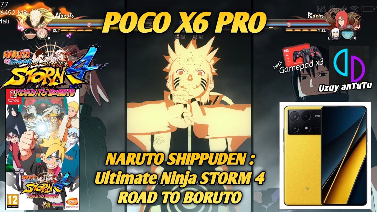 Poco x6 pro NARUTO SHIPPUDEN : Ultimate Ninja STORM 4 ROAD TO BORUTO ...