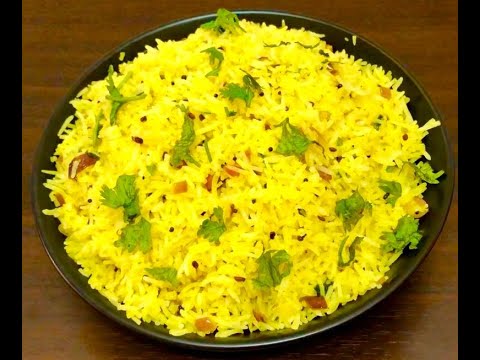Lemon Rice| Easy Lunch Box Recipe| Chilli Manjaro - YouTube