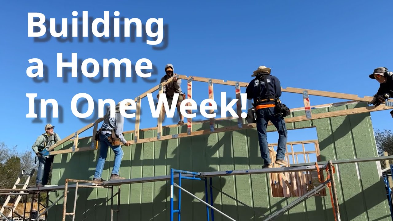 Home in a Week 2025- Families Helping Families - YouTube