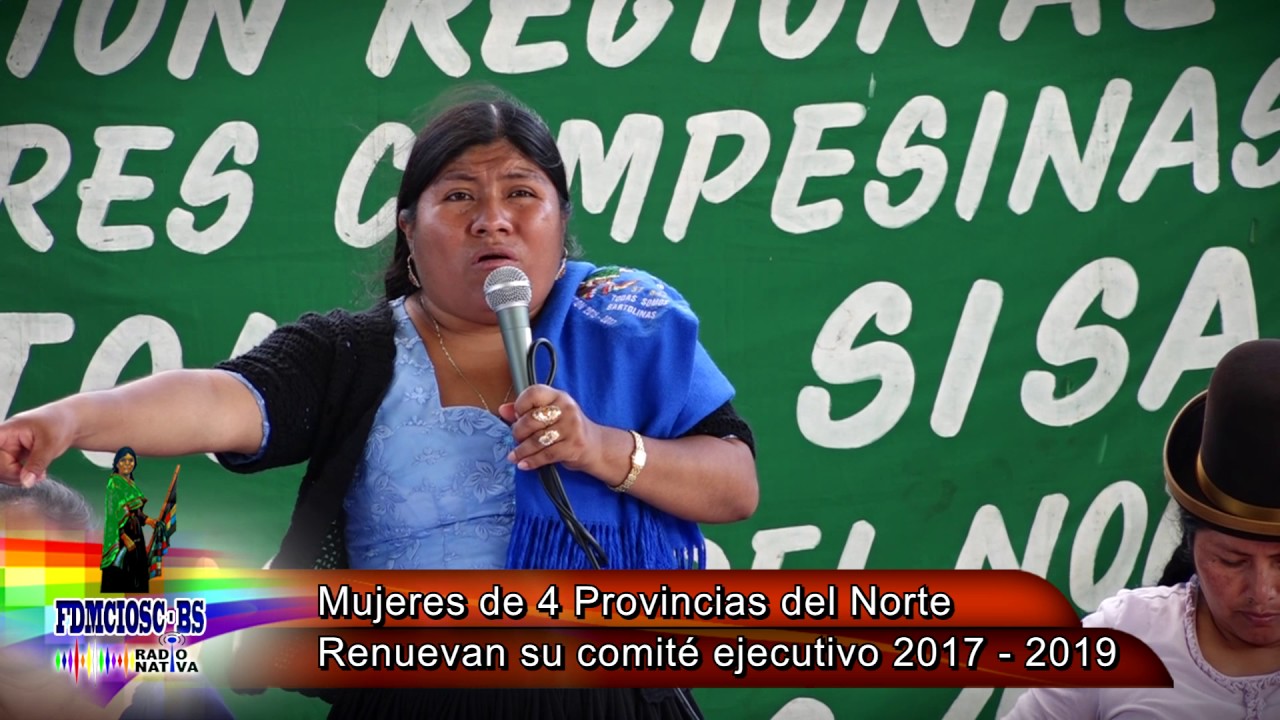 María Mamani Nueva Ejecutiva de Las Mujeres “Bartolina Sisa” de 4 ...